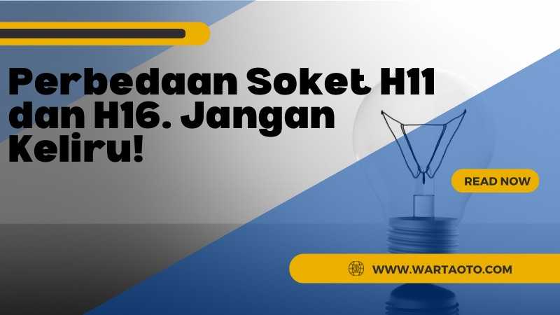 Perbedaan Soket H11 dan H16. Jangan Keliru! | Warta OTO