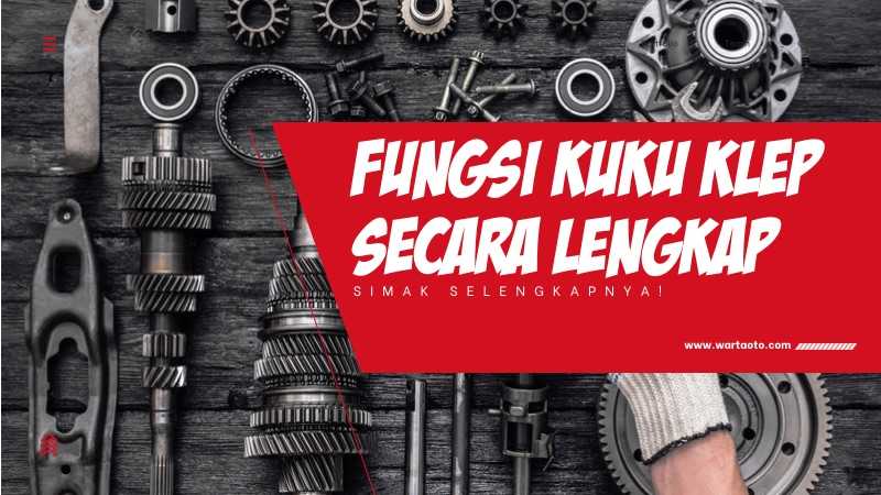 Fungsi Kuku Klep Secara Lengkap. Simak Selengkapnya!